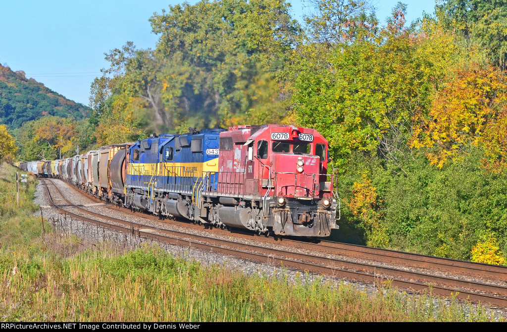 DM&E 6078, CP's River Sub.